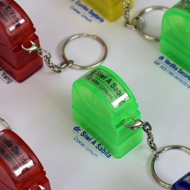 Jual MURAH CETAK STEMPEL NAMA DOKTER / CUSTOM STEMPEL BIDAN PERAWAT APOTEKER NIP JABATAN NOMOR ...