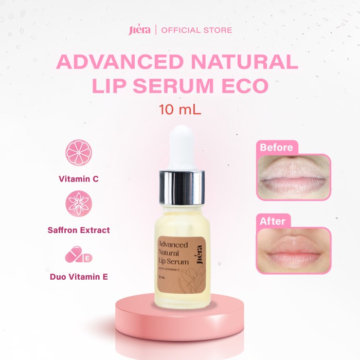 Jual ReadyDong- [LIMITED EDITION] JIERA LIP SERUM 10ml - NATURAL ...