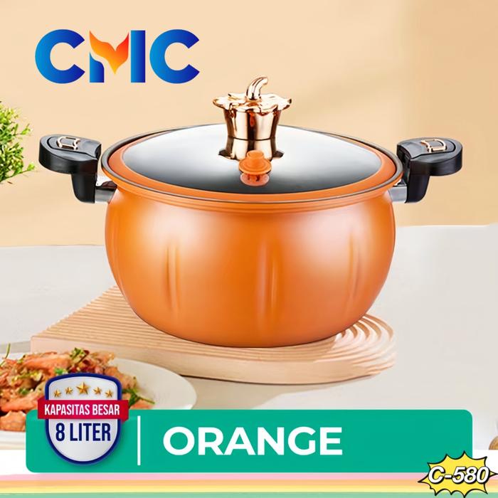 Jual Panci Presto Bulat Bentuk Labu Berbahan Batu Medis Dan ...