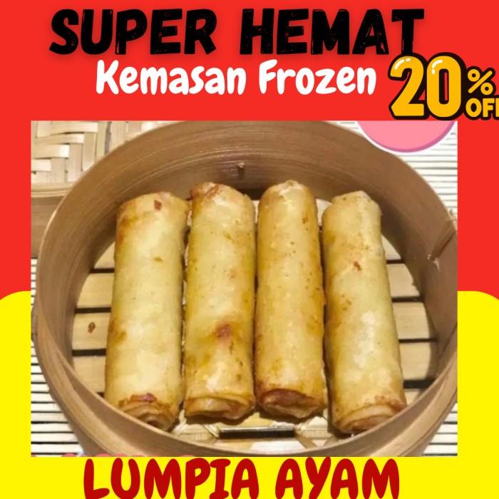 Jual Spring Roll, Lumpia Ayam Matang, Makanan Ringan, Cemilan Instan ...