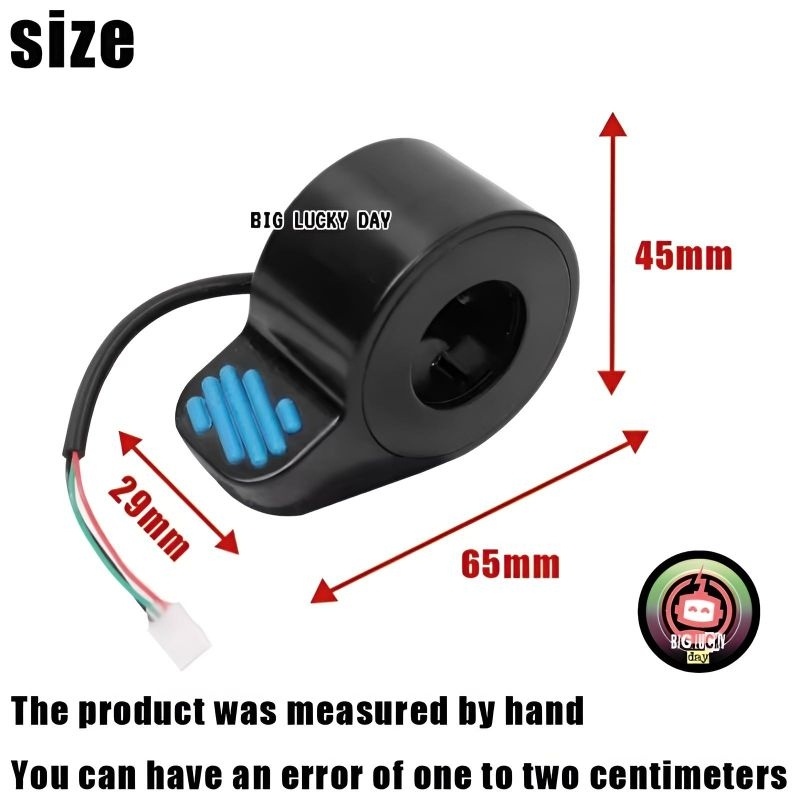 Jual ACCELERATOR / BRAKE SEGWAY NINEBOT ES1 ES2 ES3 ES4 THROTTLE THUMB SPEED DIAL TUAS GAS ...