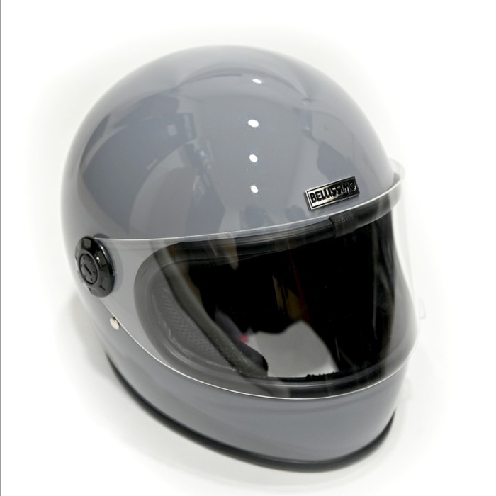 Jual Bellissimo Helmet Retro / Helm Retro Full Face - Nardo Grey ...