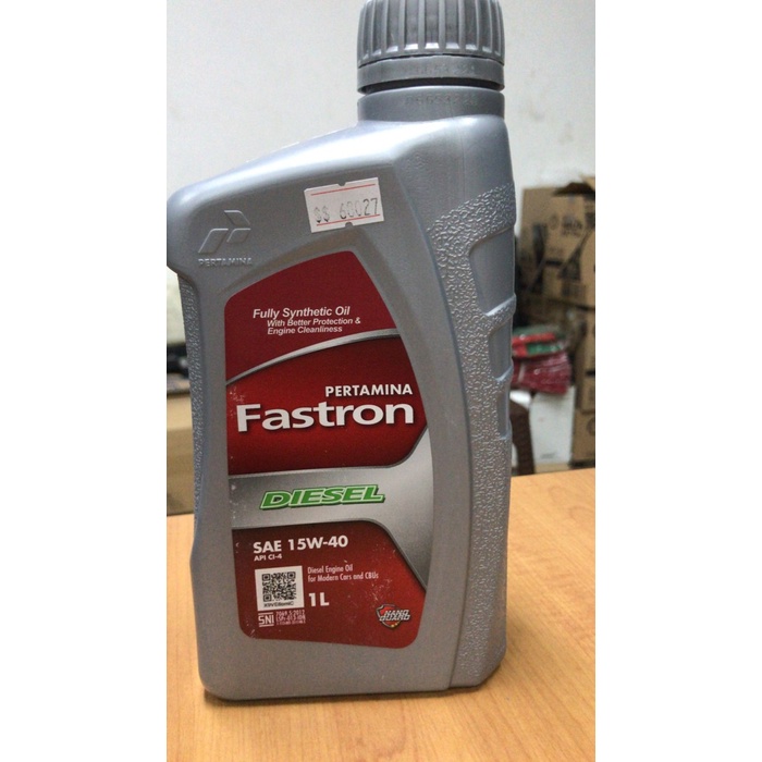 Jual oli mesin pertamina fastron sae 15w40 15w-40 diesel 1 lt - 68027 - | Shopee Indonesia