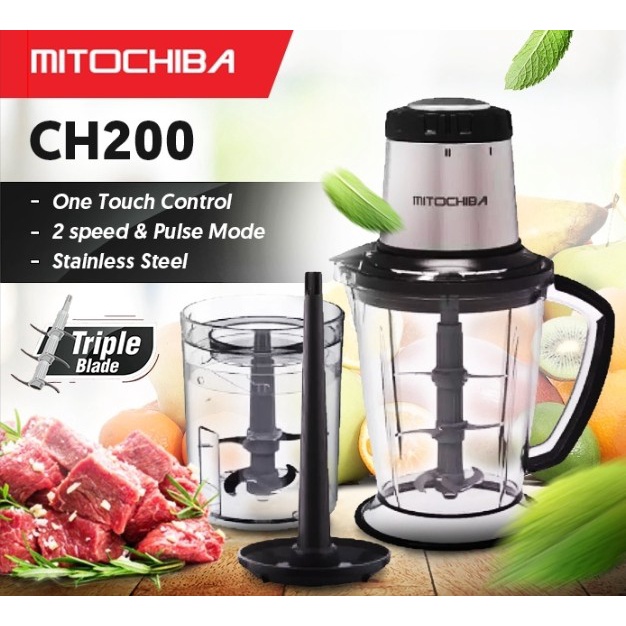 Jual MITOCHIBA MAGIC CHOPPER CH 200 (FOOD CHOPPER PENCACAH MAKANAN ...