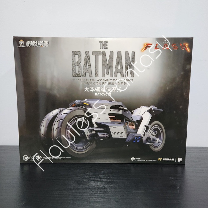 Jual Modoking DC 1:12 The Flash Movie Batman Ben Affleck And Bat Cycle ...