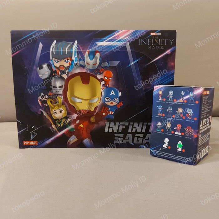Jual Pop Mart - Marvel INFINITY SAGA Series (12Designs) KR Exclusive | Shopee Indonesia