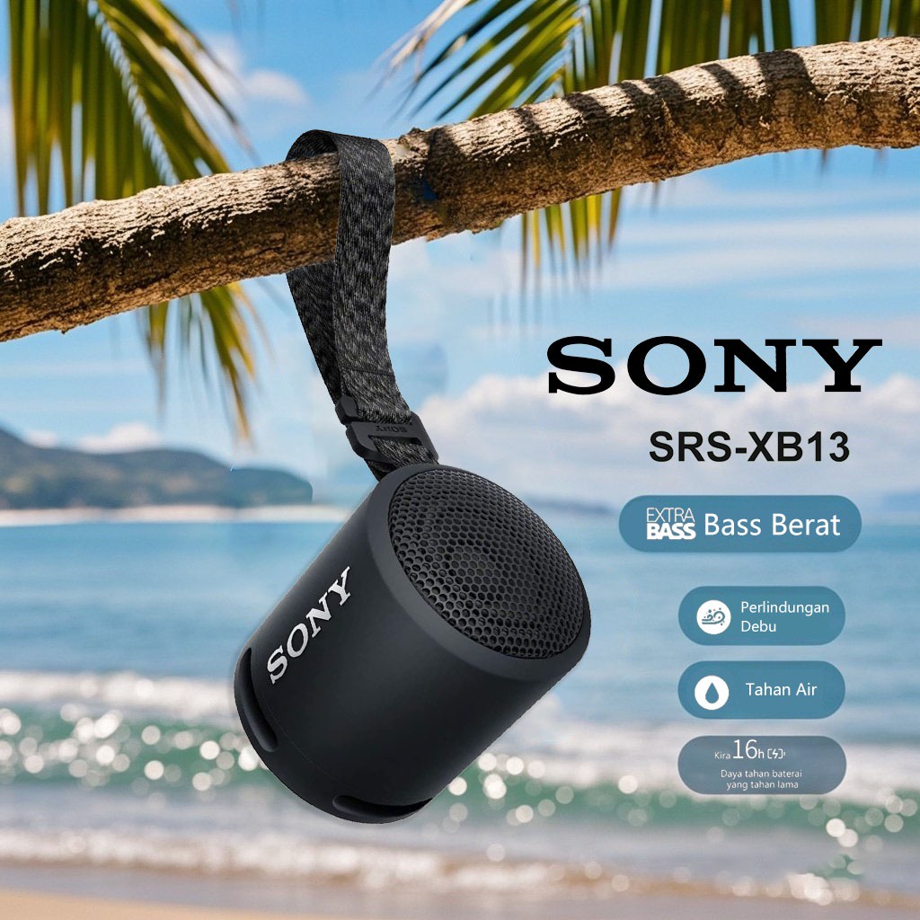 Jual Speaker Sony SRS-XB13 Speaker Bluetooth Extra Super Bass Battery ...