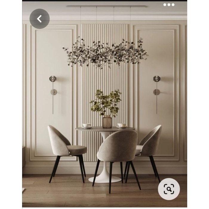 Jual HEMAT WD Wall Moulding List Ukuran 290cm PVC Ukiran Dinding Lis ...