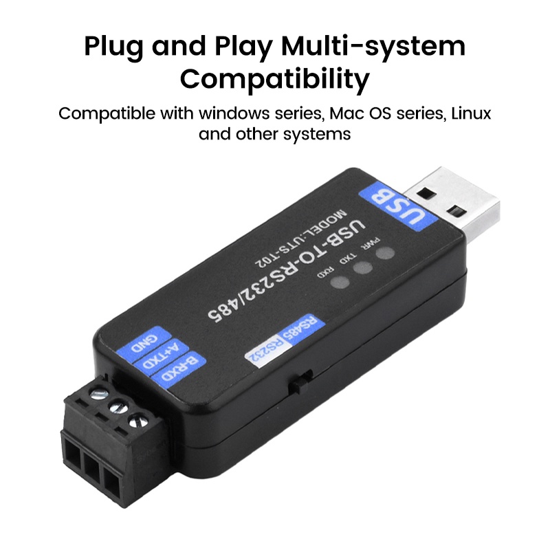 Jual USB to RS485/RS232 Communication Module Bidirectional Half-Duplex ...