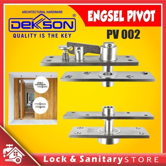 Jual (TopSeller) Engsel Pivot Dekson Dekkson ESS PV 001 SSS Pivot Hinge ...