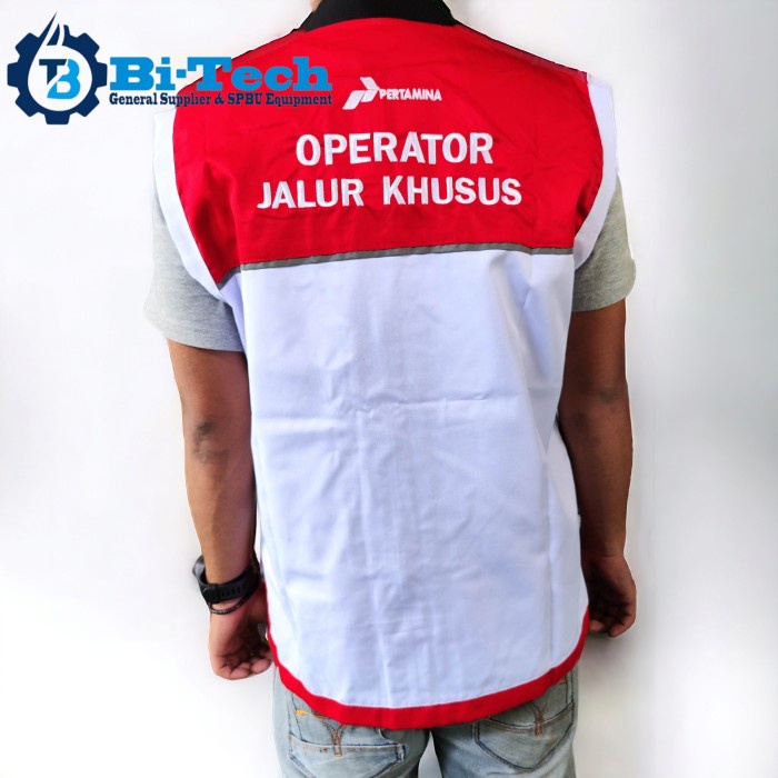 Jual Atang Shop - Rompi Jalur Khusus Spbu Rompi Operator Standar Spbu ...
