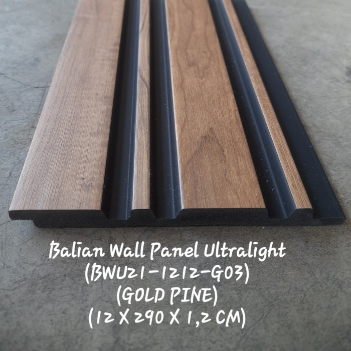 Jual Balian Wall Panel Ultralight (12 x 290 x 1,2 cm) | Shopee Indonesia
