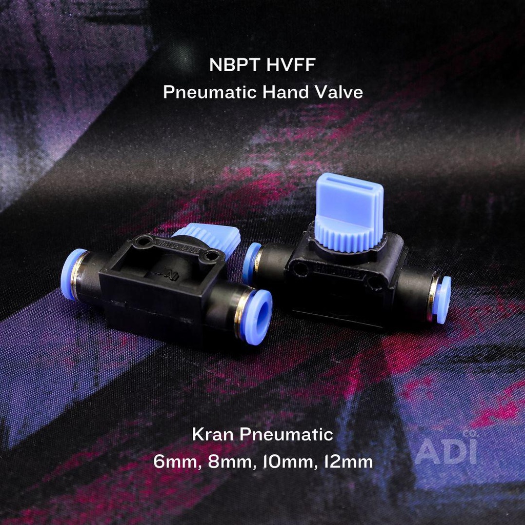 Jual NBPT HVFF Kran Pneumatic Hand Valve Pneumatic Angin Connector ...