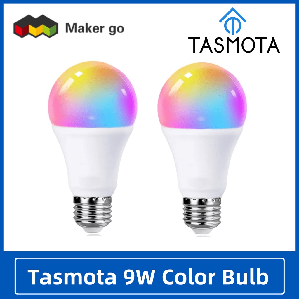 Jual QSZNTEC Pre Flashed TASMOTA Smart Bulb 9W Works With Home ...