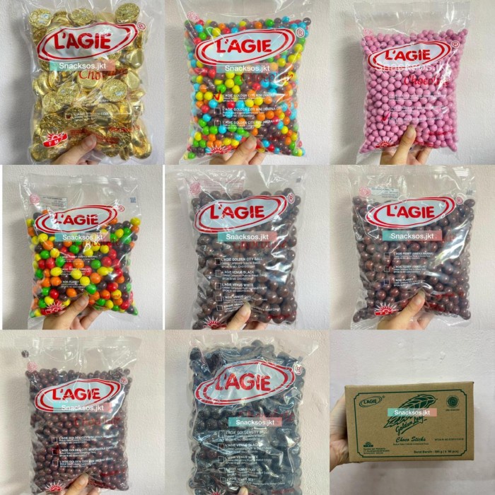 Jual [1KG] LAGIE CHOCOLATE GOLDEN COIN /GOLDEN CITY MINI COMPOUND SUSU ...