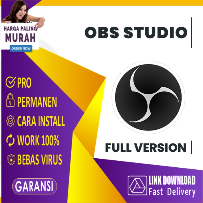 Jual DC - OBS Studio Full Open Broadcaster Software Windows/Mac ...
