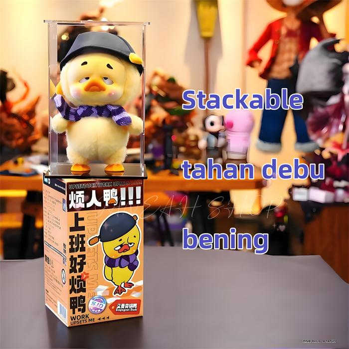 Jual Box Display Figure upset duck labubu Rak Display Penyimpanan ...
