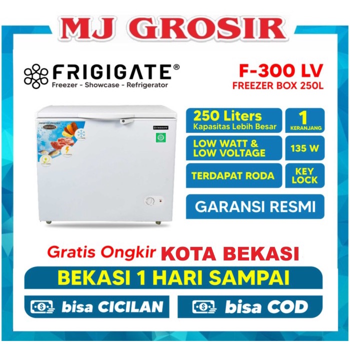 Jual MacamKita- FRIGIGATE F 300 CHEST FREEZER BOX 300 L LEMARI PEMBEKU ...