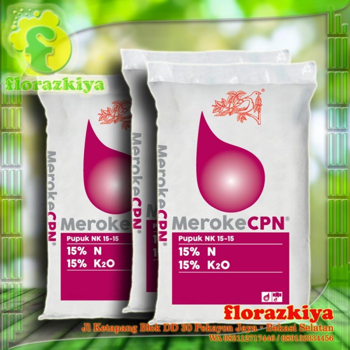 Jual siapkirim- Pupuk KNO3 Merah Meroke CPN Kemasan Original 1kg ...