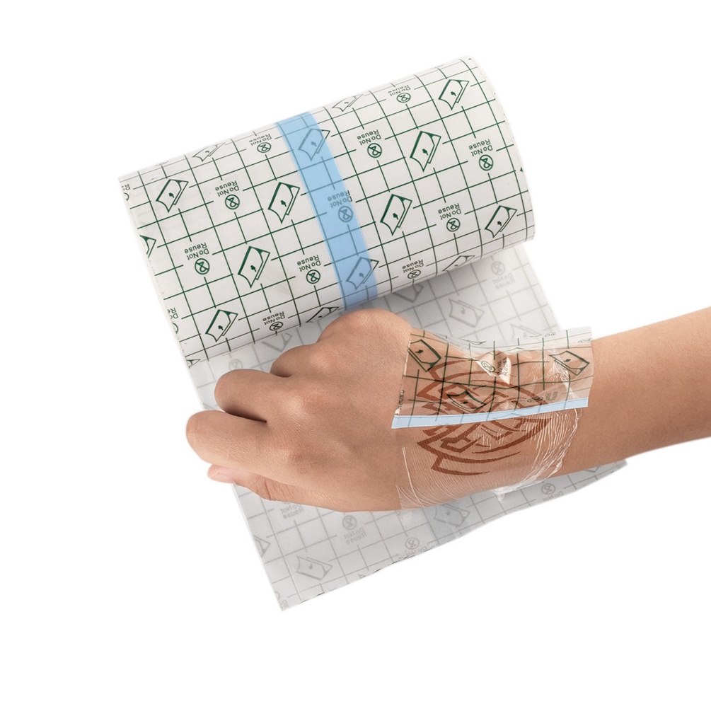 Jual New 10M Medical Transparent PU Film Adhesive Plaster Pu Membrane ...