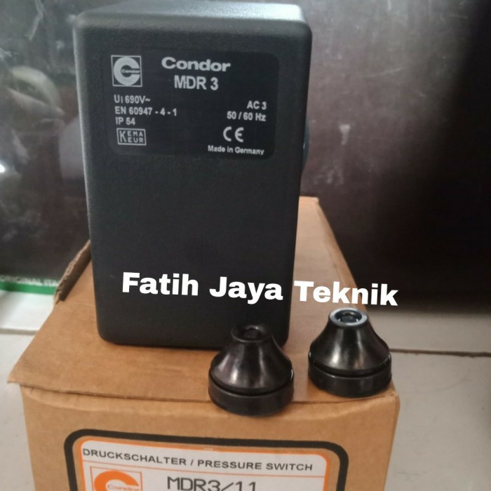 Jual CONDOR MDR.3-11 PRESSURE SWITCH CONDOR MDR3 OTOMATIS POMPA AIR ...