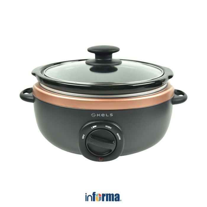 Jual Informa - Kels 3.5 Ltr Havana Slow Cooker - Hitam | Shopee Indonesia