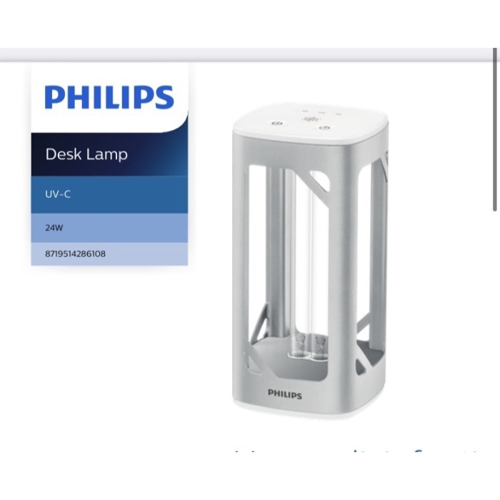 Jual Philips UVC Disinfection Lamp sterilizer 24 watt | Shopee Indonesia