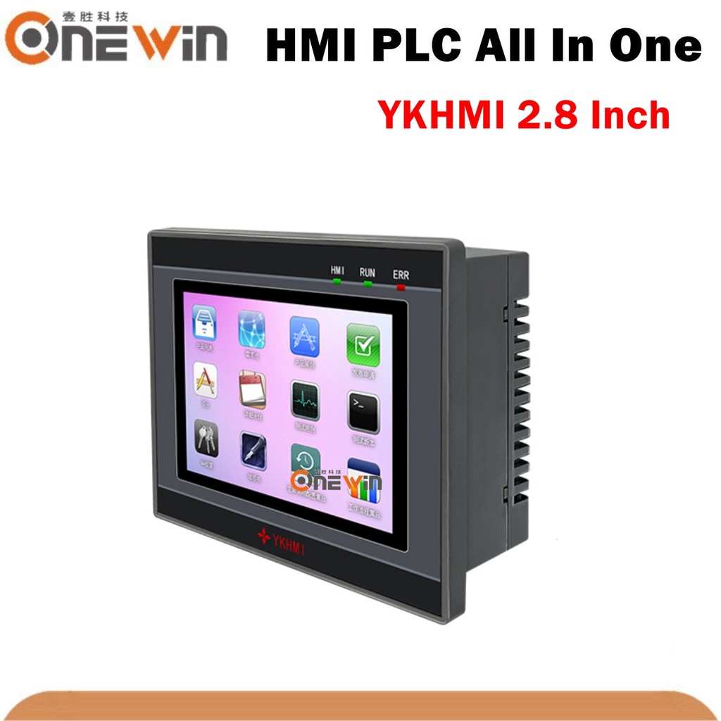 Jual YKHMI 2.8 Inch HMI PLC All In One Touch Screen With Programmable ...