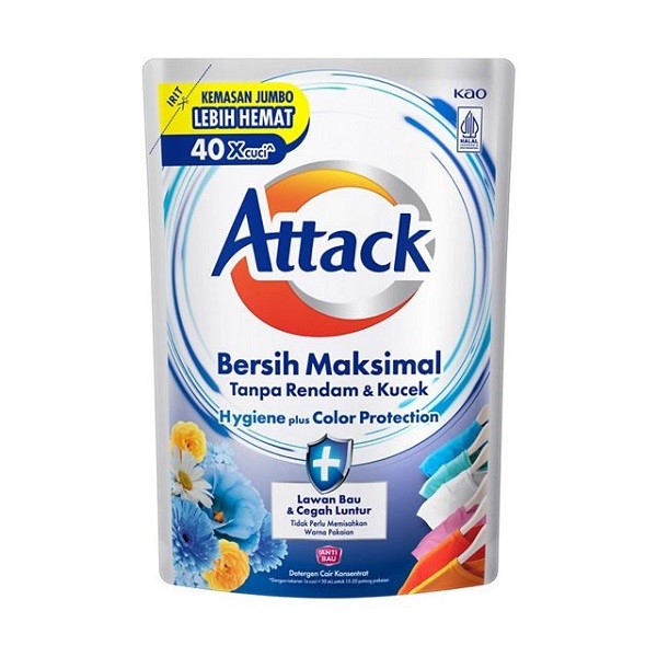 Jual ATTACK HYGIENE PLUS PROTECTION LIQUID 1.2 L | Shopee Indonesia