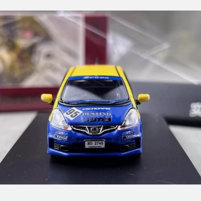 Jual terbaru !!! street weapon street warrior 1:64 jdm spoon honda fit ...