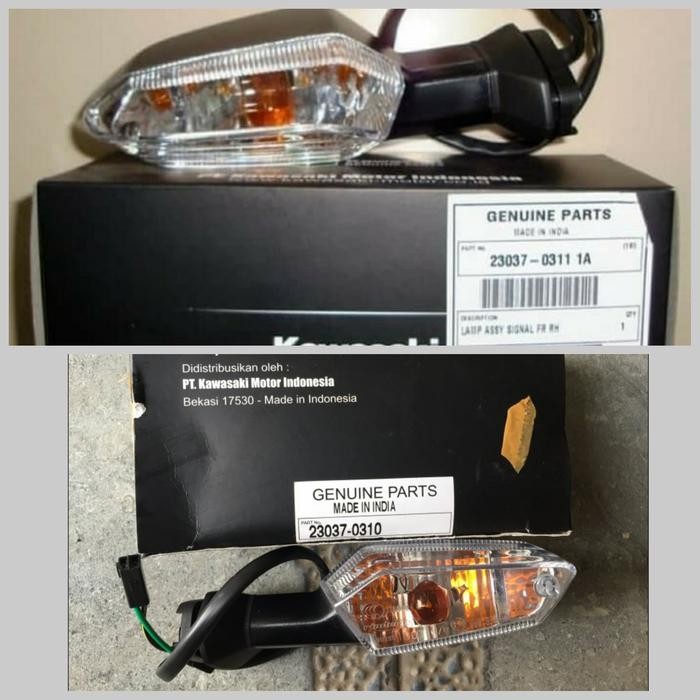 Jual Lampu Sen Sein Riting Set Kanan Kiri Depan Ninja 250 Rr Mono ...