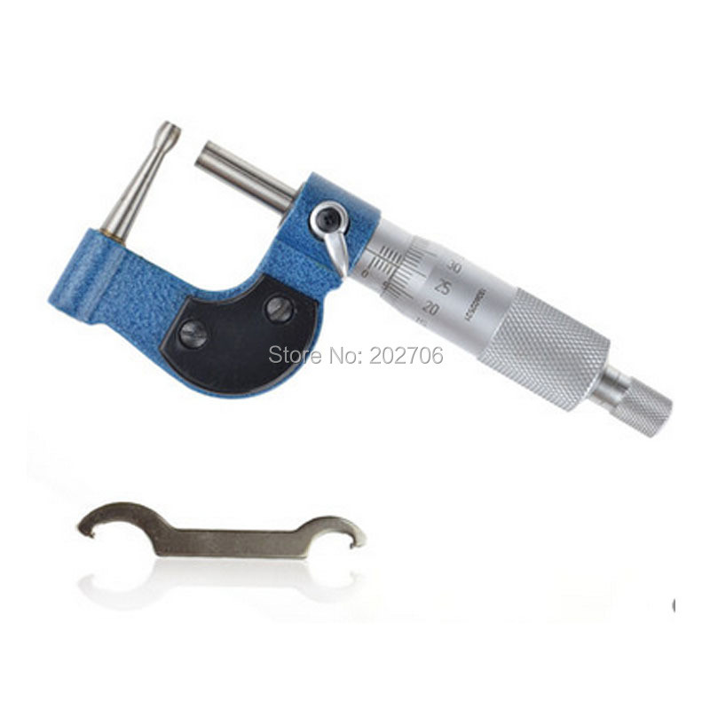 Jual NEW 0-25mm Tube Micrometer drum head special micrometer wall tube ...