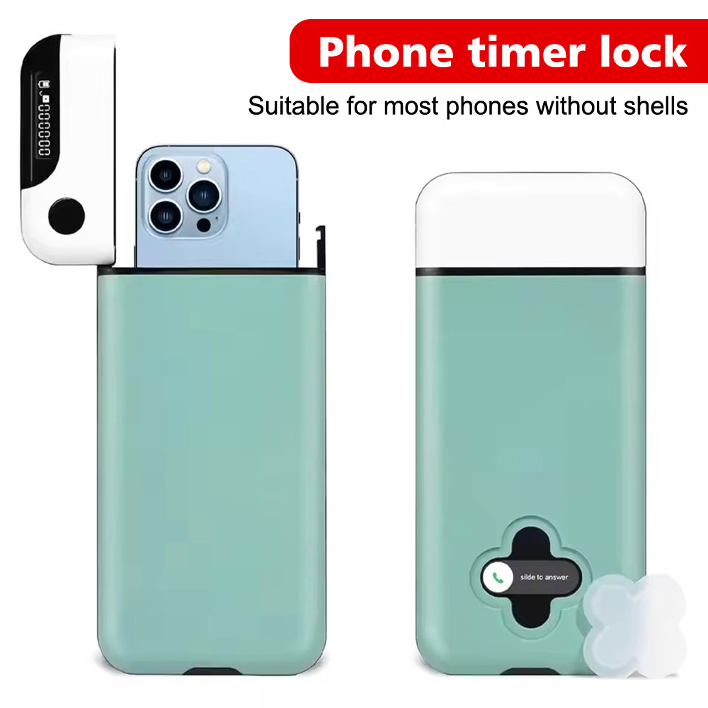 Jual Portable Mobile Phone Lock Box Timer Smartphone Locking Case Safe ...