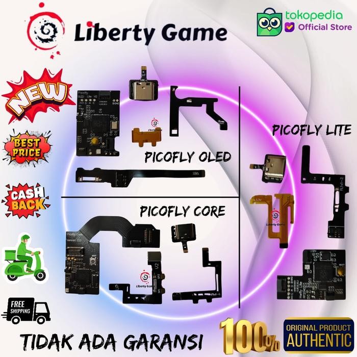 Jual Ready!! Hwfly Picofly RP2040 for Nintendo Switch V1 V2 OLED LITE ...