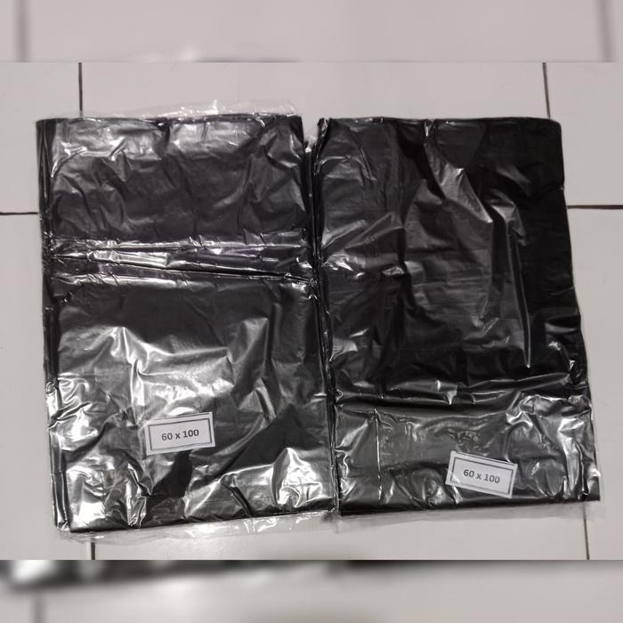 Jual CUCI GUDANG KANTONG PLASTIK SAMPAH 40X60-40X50 HITAM KUAT ...