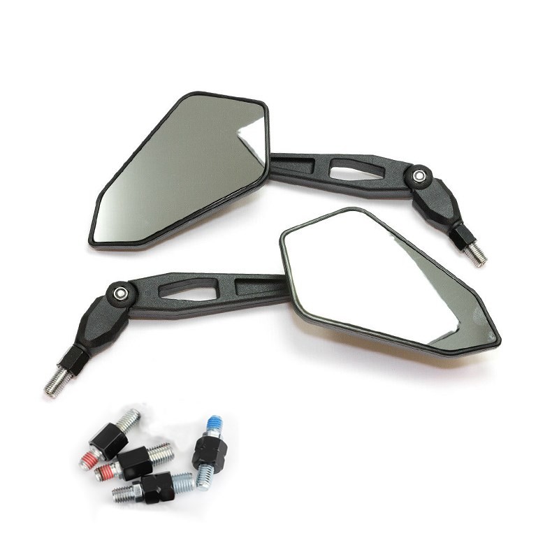 Jual NEW M8 M10 Motorcycle Scooter Street Bike Rear View Side Mirrors ...