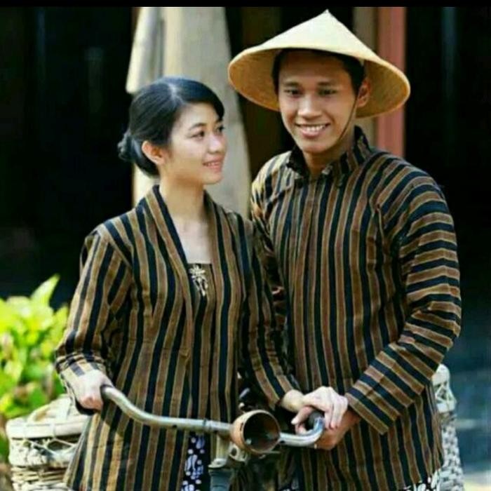 Jual Baju lurik halus dewasa // Baju surjan lurik // Baju adat jawa | Shopee Indonesia