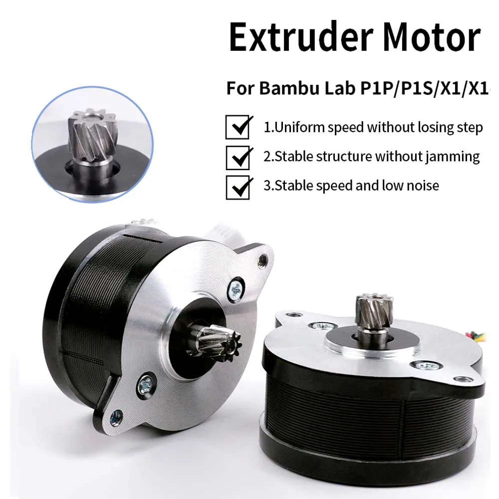 Jual BEST Extruder Motor For Bambu Lab X1/P1 Motor 36 Circular Stepper ...