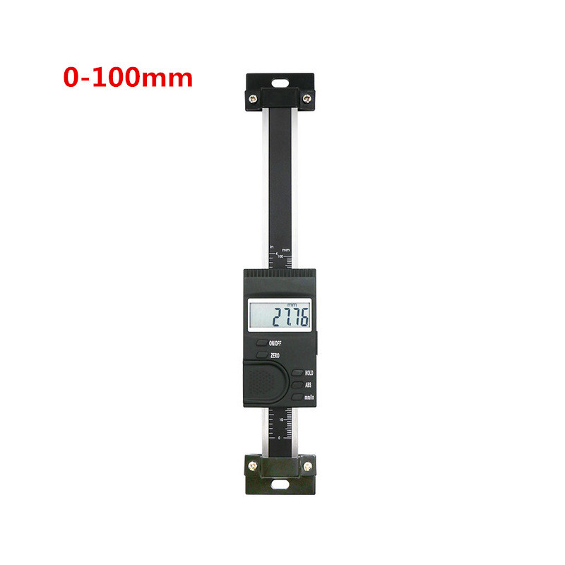 Jual NEW 0-100mm 150mm 200mm 300mm Digital Linear Scales Vertical Type ...