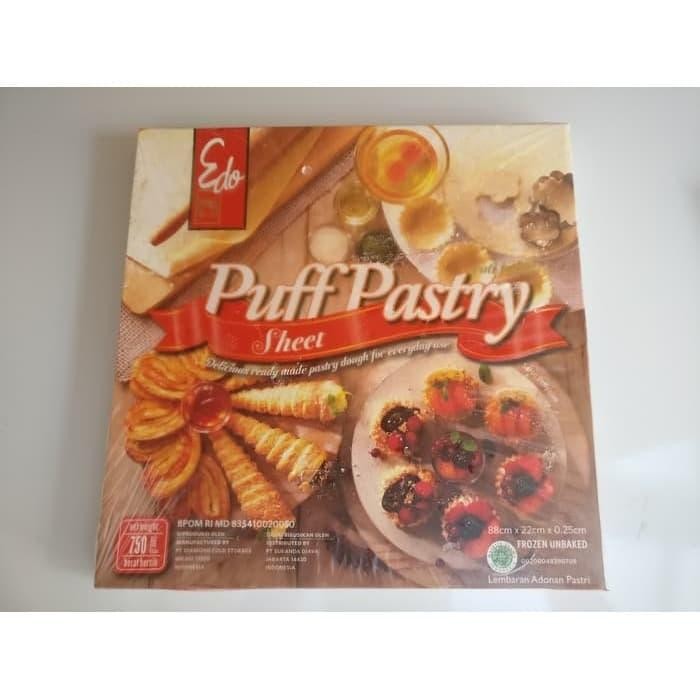 Jual New PUFF PASTRY SHEET EDO 750 GR - HALAL | Shopee Indonesia