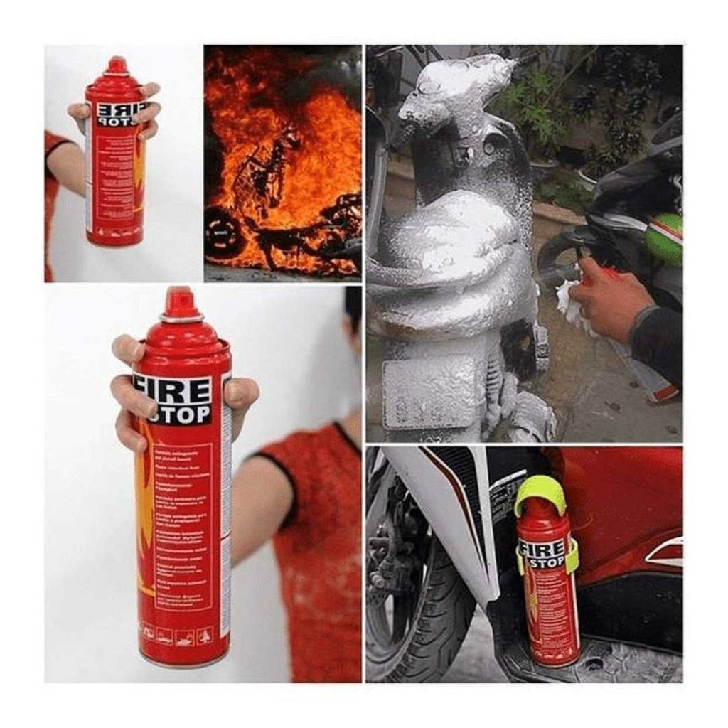 Jual Firestop Pemadam Api Busa Mini Fire Extinguisher Foam Portable ...