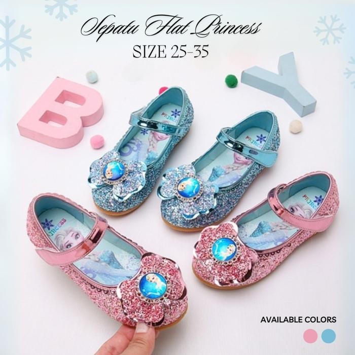Jual LangkahKecil- [Brandedbaby] 25-35 Sepatu Frozen Anak Elsa Sepatu ...