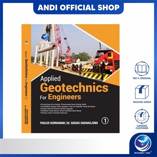 Jual Penerbit Andi - Buku Applied Geotechnics For Engineers 1 | Shopee ...