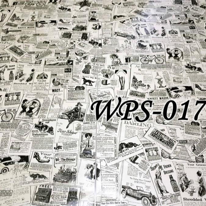 Jual Senja_Craft Wps017 Spaper Koran Wallpaper Sticker Walpaper Dinding ...