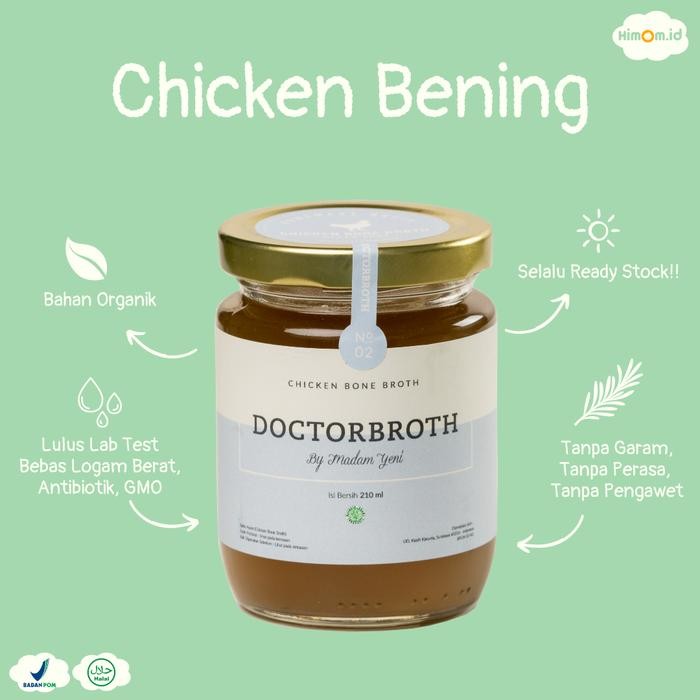 Jual New Doctor Broth - Chicken Bening, Kaldu Ayam,chicken broth READY ...