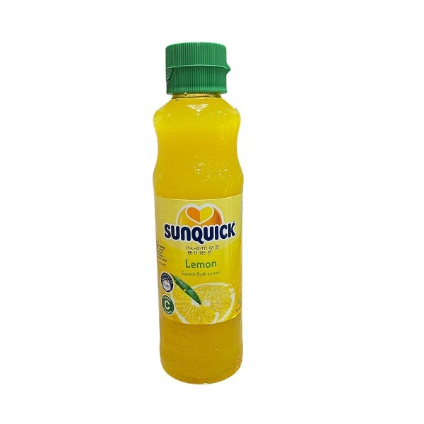 Jual SUNQUICK SYRUP STANDART LEMON 300 ML | Shopee Indonesia