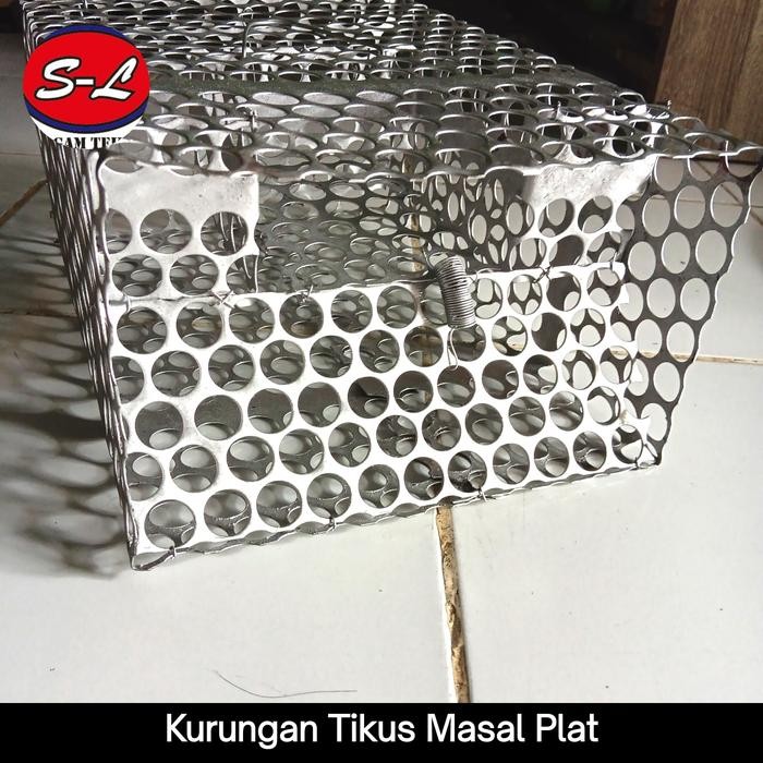 Jual Kurungan Tikus Jebakan Tikus Masal Perangkap Tikus Kawat Hitam ...