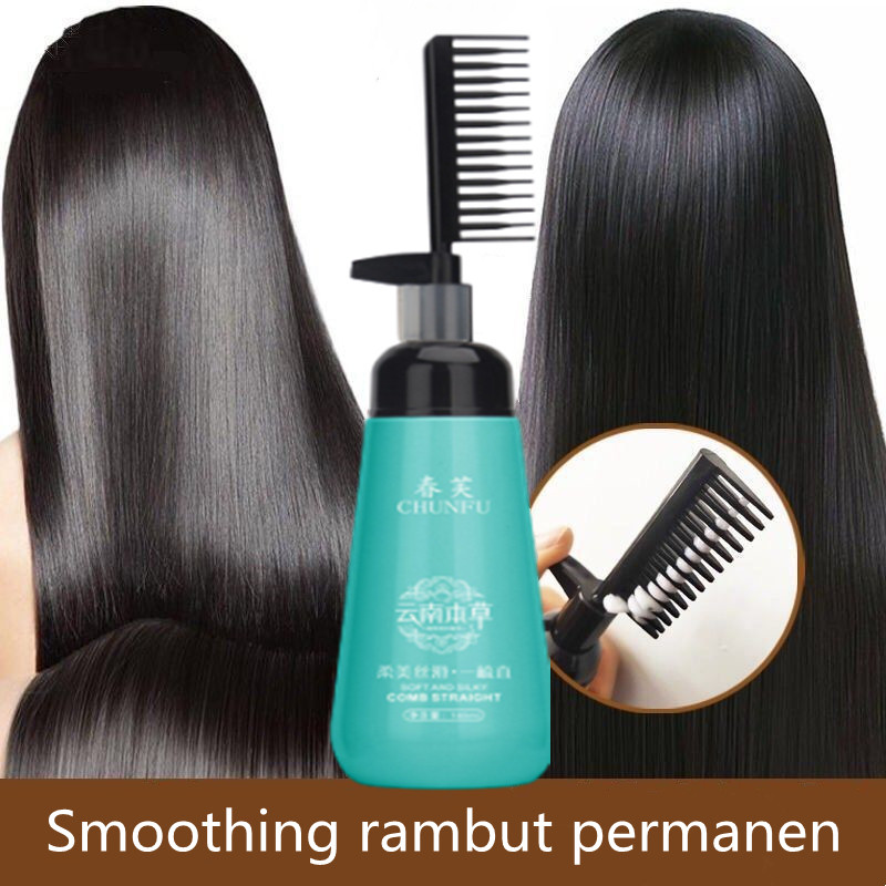 Jual Cream Pelurus 180ml Rambut lurus permanen dan pelembut dengan ...