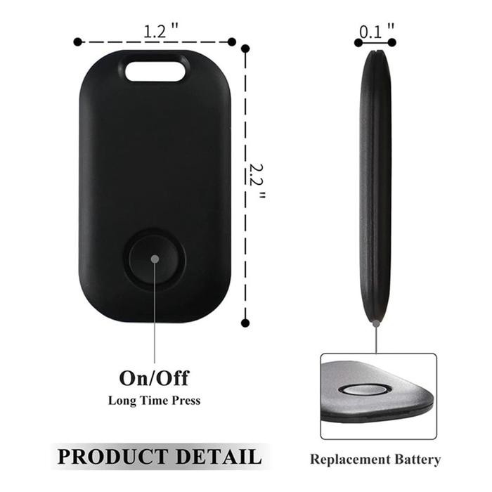 Jual DNAC ITAG LOCATOR SMART TRACKER WIRELESS WITH ALARM FOR APPLE FIND ...