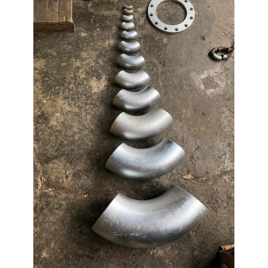 Jual Murah Elbow Las Galvanis 5" Inch Sch 40 / Knee Las Galvanis / Keni ...